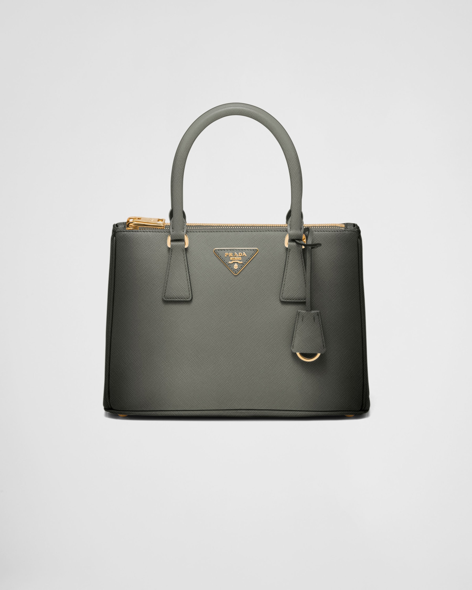 Gradient Slate Gray Medium Prada Galleria Ombré Saffiano Leather Bag ...