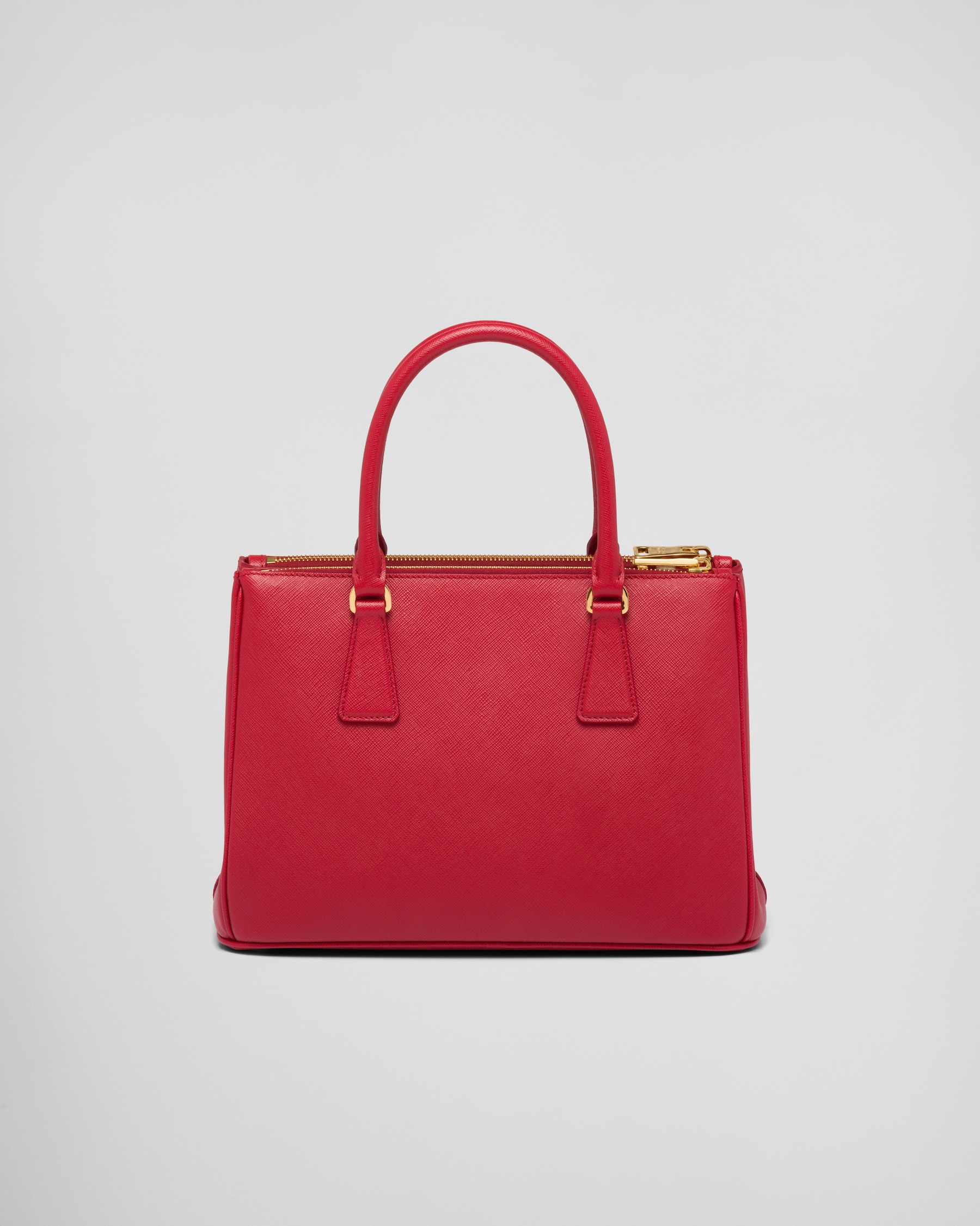Fiery Red Medium Prada Galleria Saffiano Leather Bag | PRADA