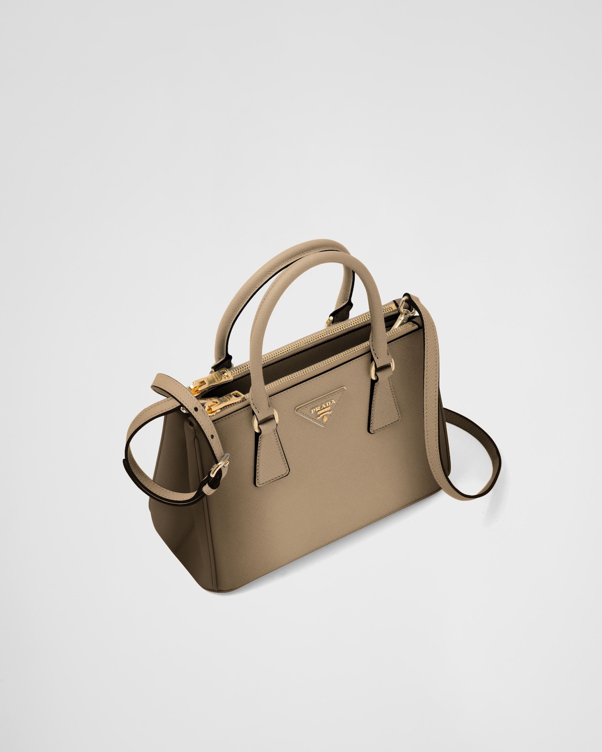 Gradient Cameo Small Prada Galleria Ombré Saffiano Leather Bag | PRADA