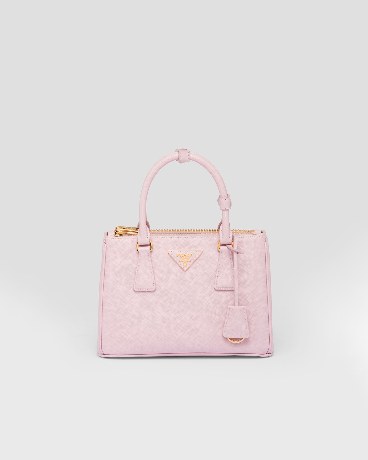 Alabaster Pink Small Prada Galleria Saffiano Leather Bag | PRADA