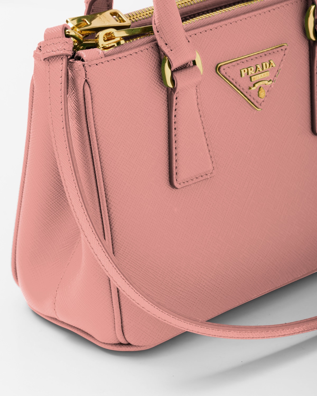Petal Pink Prada Galleria Saffiano Leather Mini-bag | PRADA