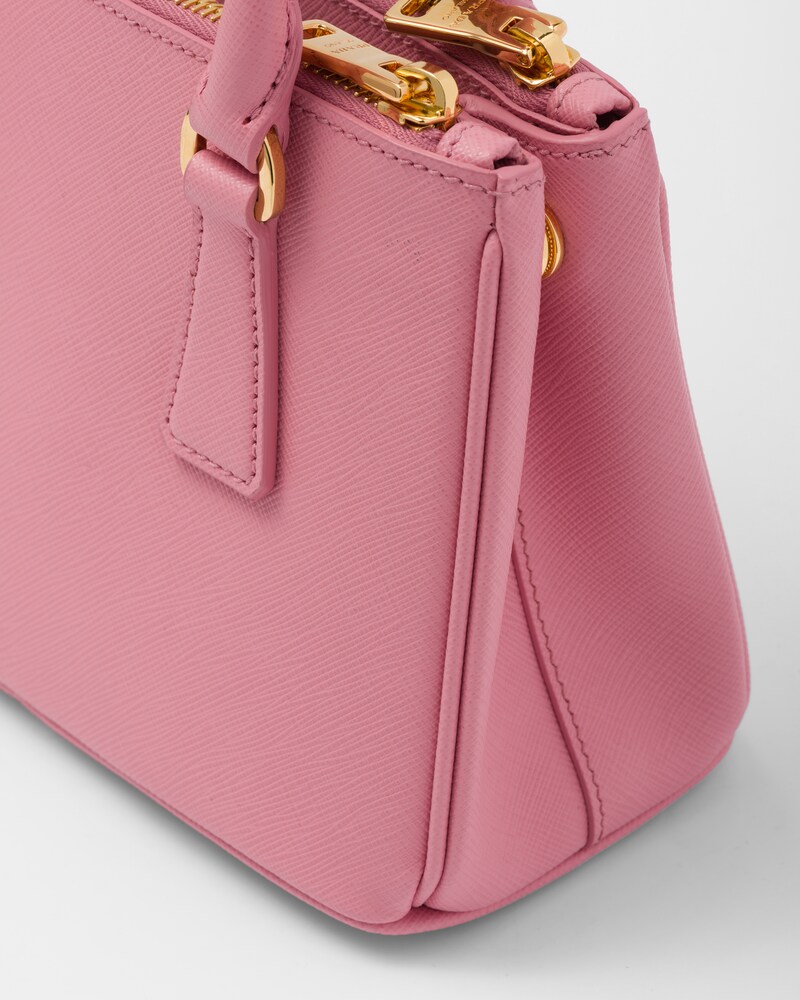 Petal Pink Prada Galleria Saffiano Leather Mini-bag | PRADA
