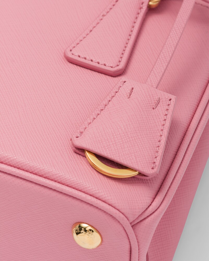 Petal Pink Prada Galleria Saffiano Leather Mini-bag | PRADA