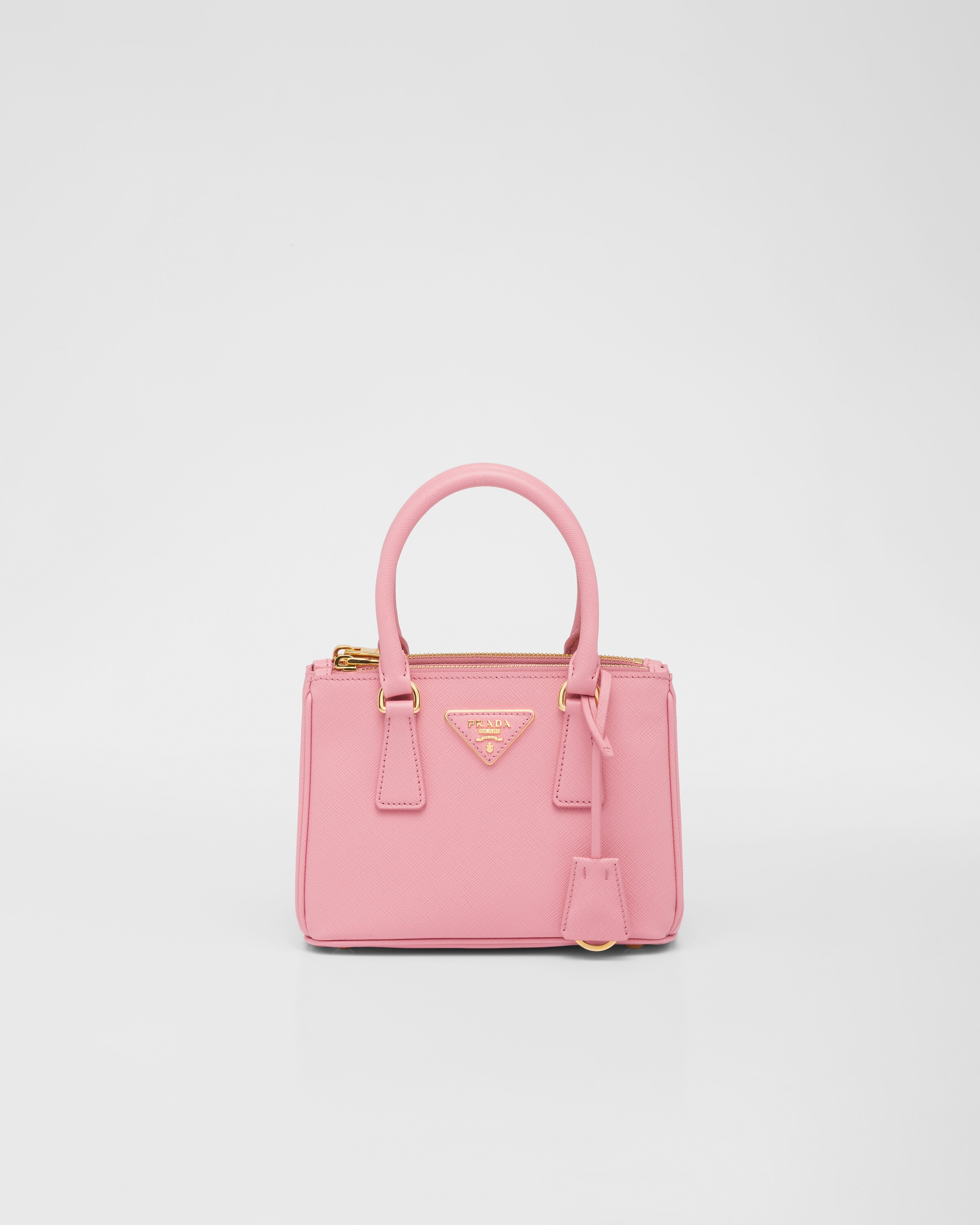 Petal Pink Prada Galleria Saffiano Leather Mini-bag | PRADA