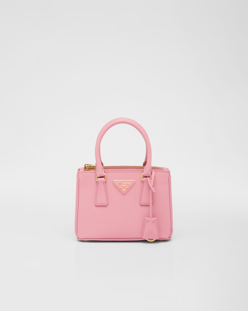 Petal Pink Prada Galleria Saffiano Leather Mini-bag | PRADA