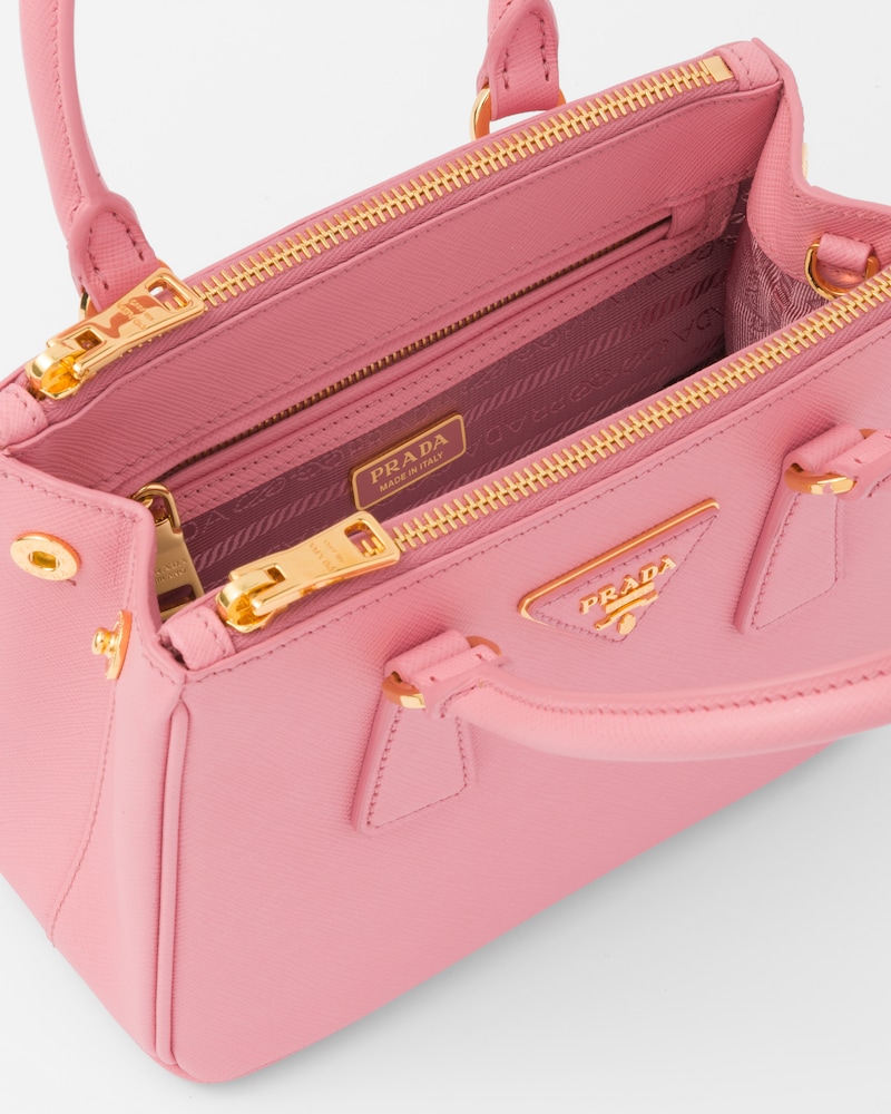 Petal Pink Prada Galleria Saffiano Leather Mini-bag | PRADA