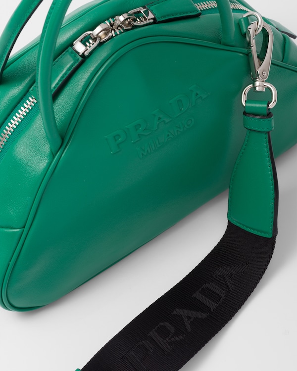 Mango Leather Prada Triangle Bag | PRADA
