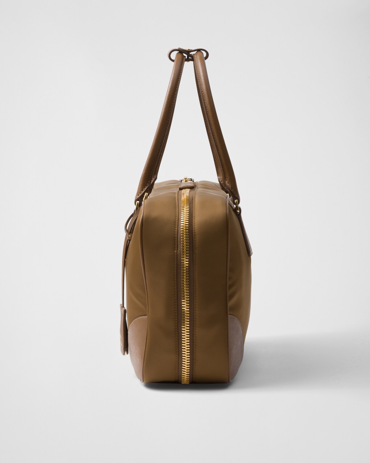 Cork Beige Prada Re-edition 1978 Large Re-nylon And Saffiano Leather ...