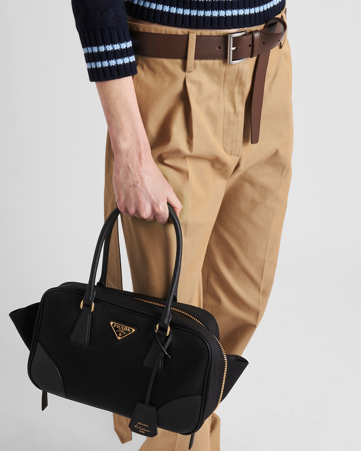Black Prada Re-edition 1978 Medium Re-nylon And Saffiano Leather Two ...