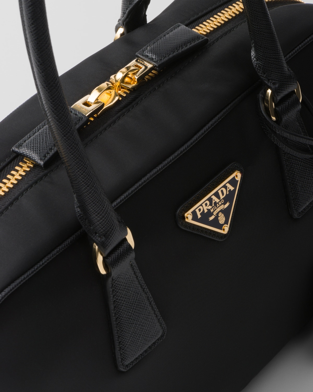 Black Prada Re-edition 1978 Medium Re-nylon And Saffiano Leather Two ...