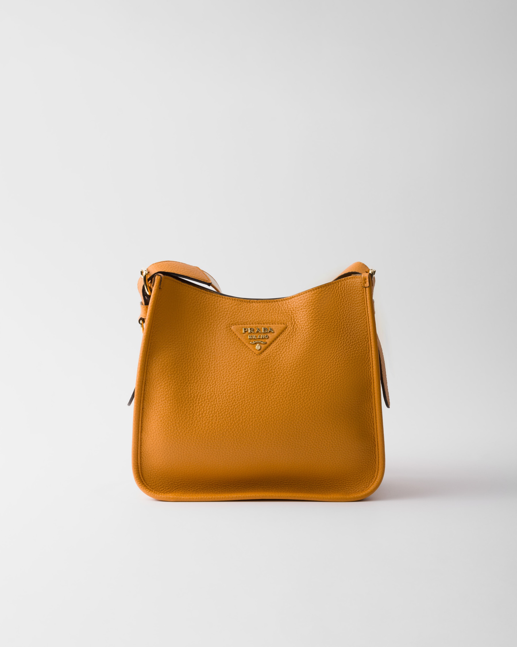 Bolso De Piel Mediano ÁMbar | PRADA