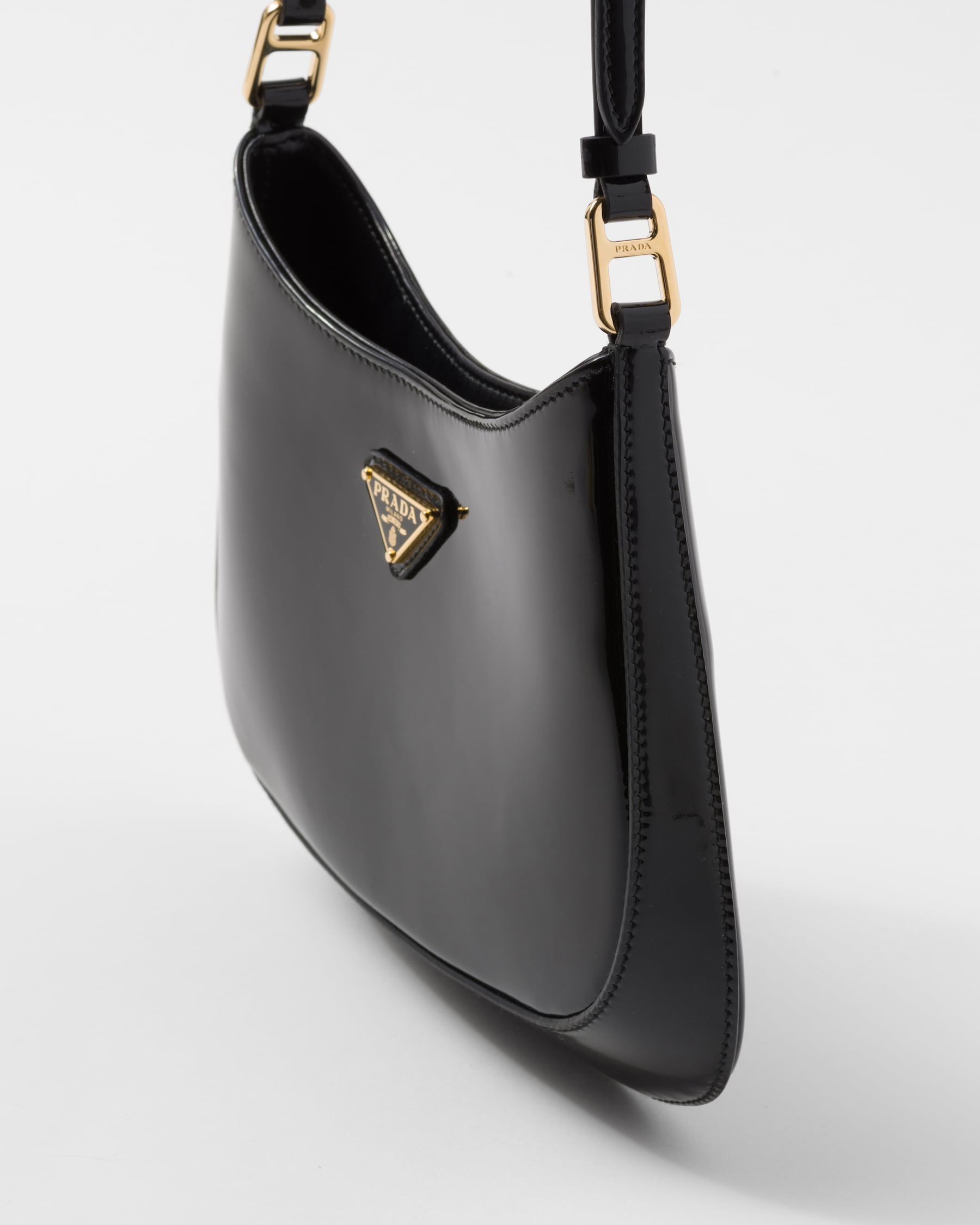 Borsa Prada Cleo In Vernice Nero | PRADA