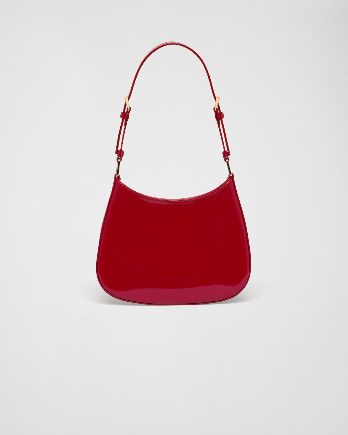 Cherry Red Prada Cleo Patent Leather Bag | PRADA