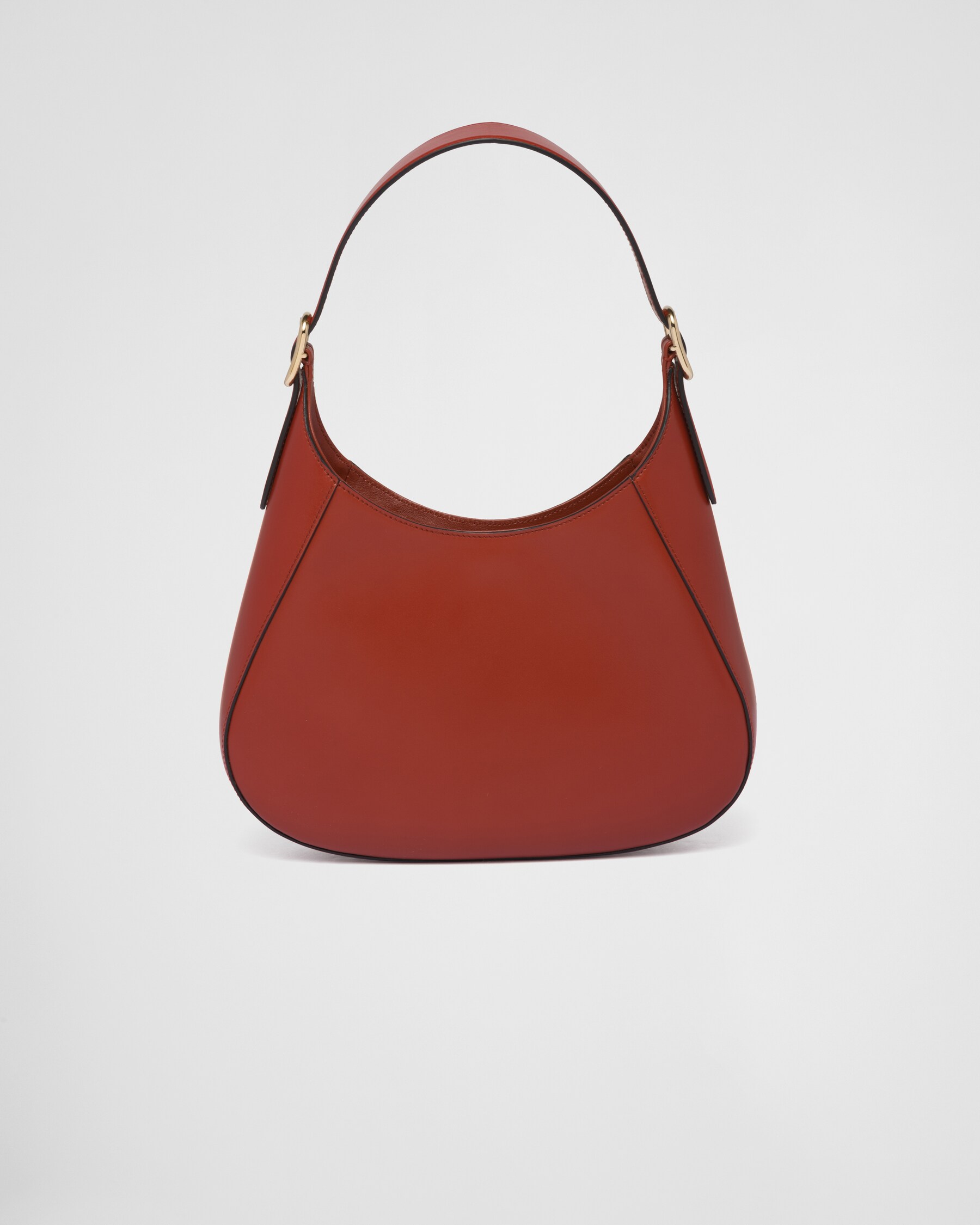 Berry Leather Shoulder Bag | PRADA