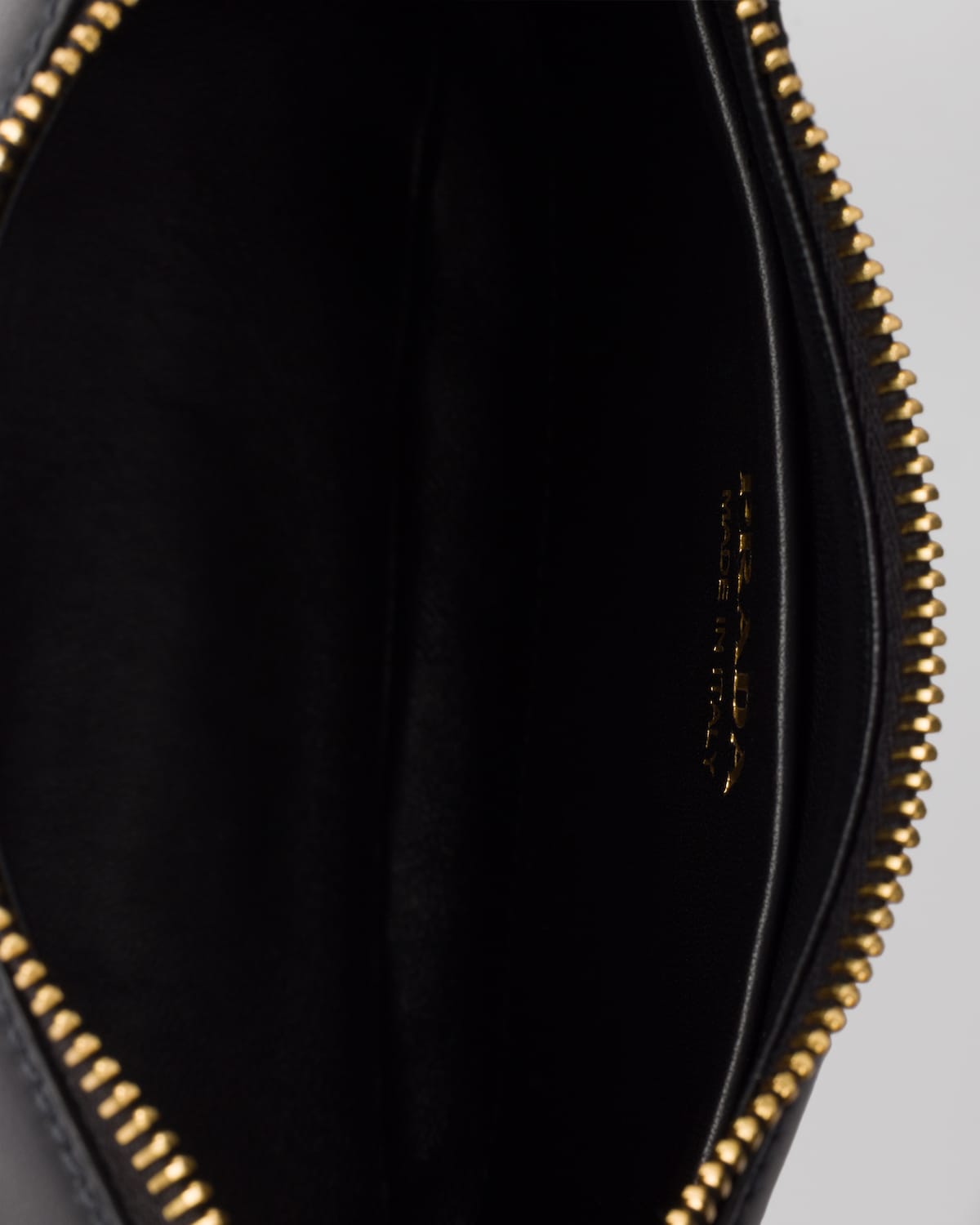 Black Prada Arqué Leather Shoulder Bag | PRADA
