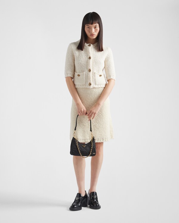 Black Prada Re-edition 1995 Chaîne Re-nylon Mini-bag | PRADA