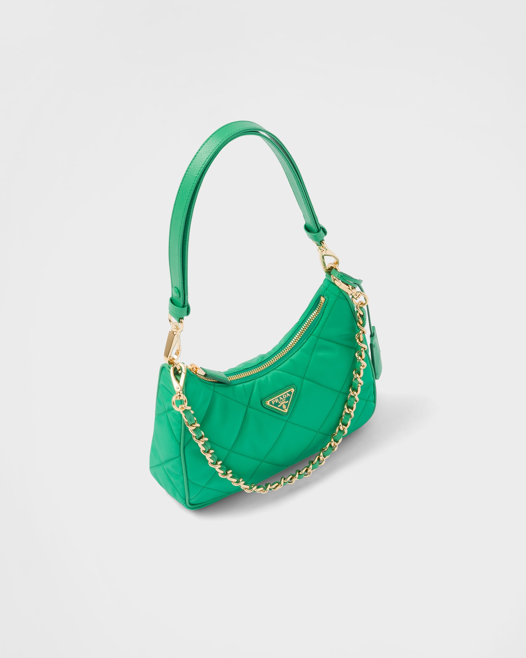Mint Green Prada Re-edition 1995 Chaîne Re-nylon Mini-bag | PRADA