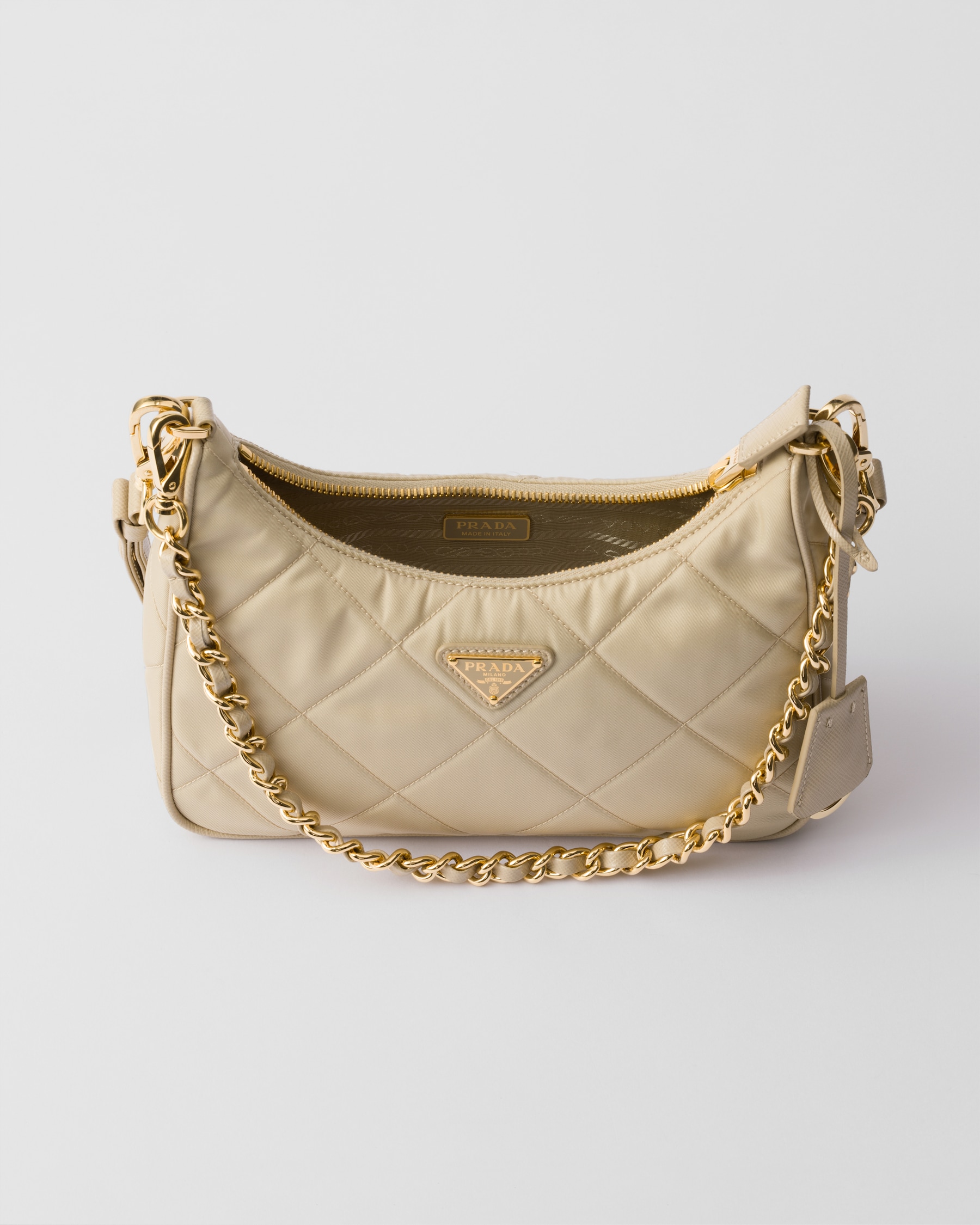 Desert Beige Prada Re-edition 1995 Chaîne Re-nylon Mini-bag | PRADA