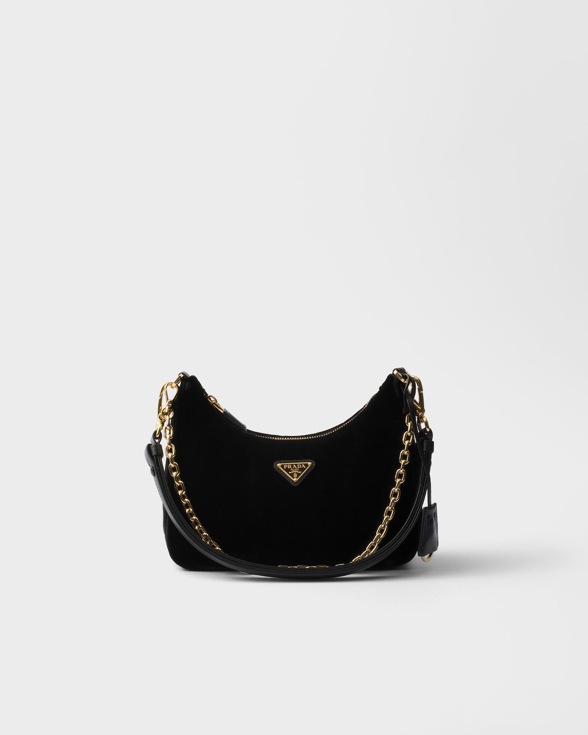 Black Prada Re-edition Velvet Mini-bag | PRADA