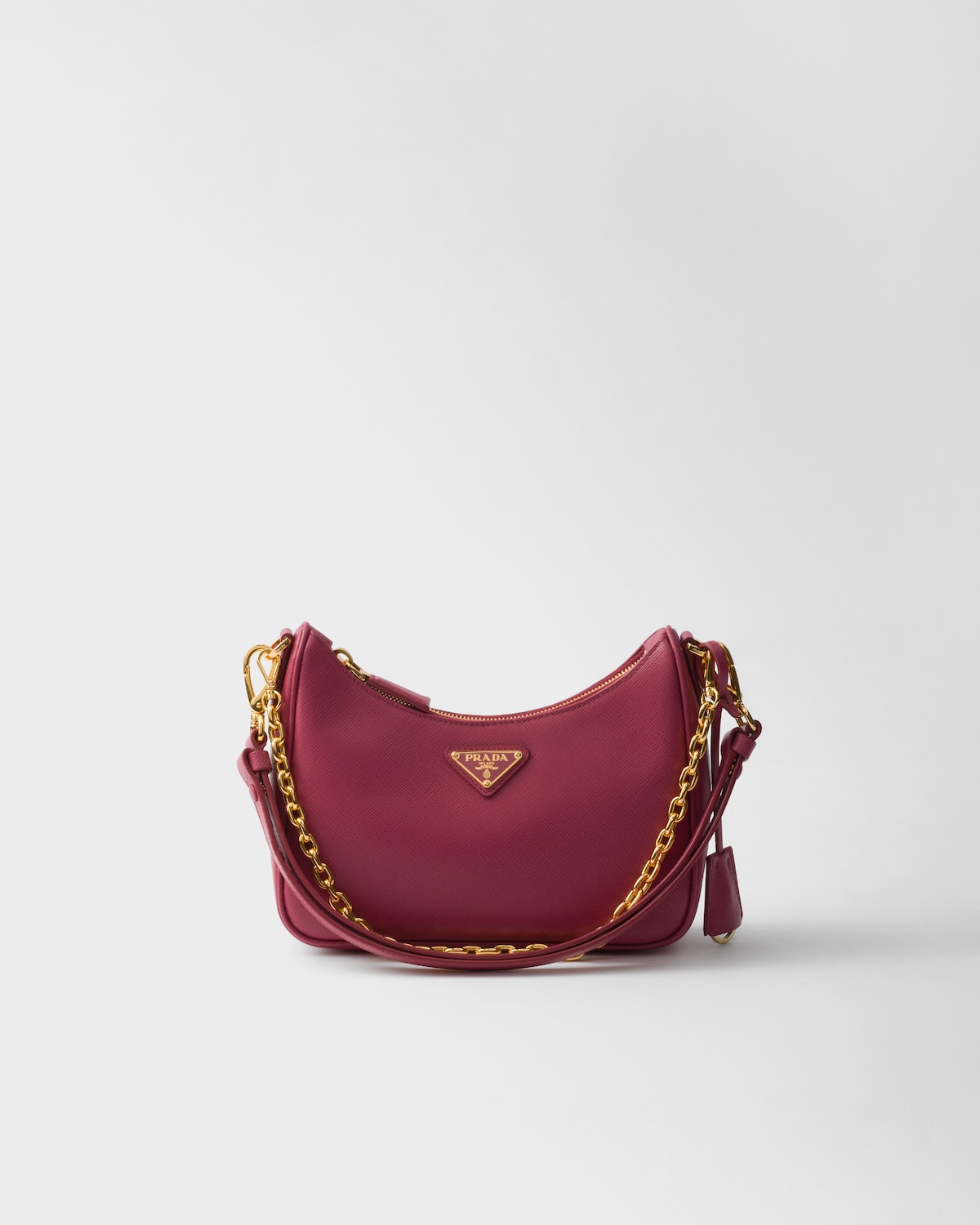 Bruyere Pink Prada Re-edition Saffiano Leather Mini-bag | PRADA