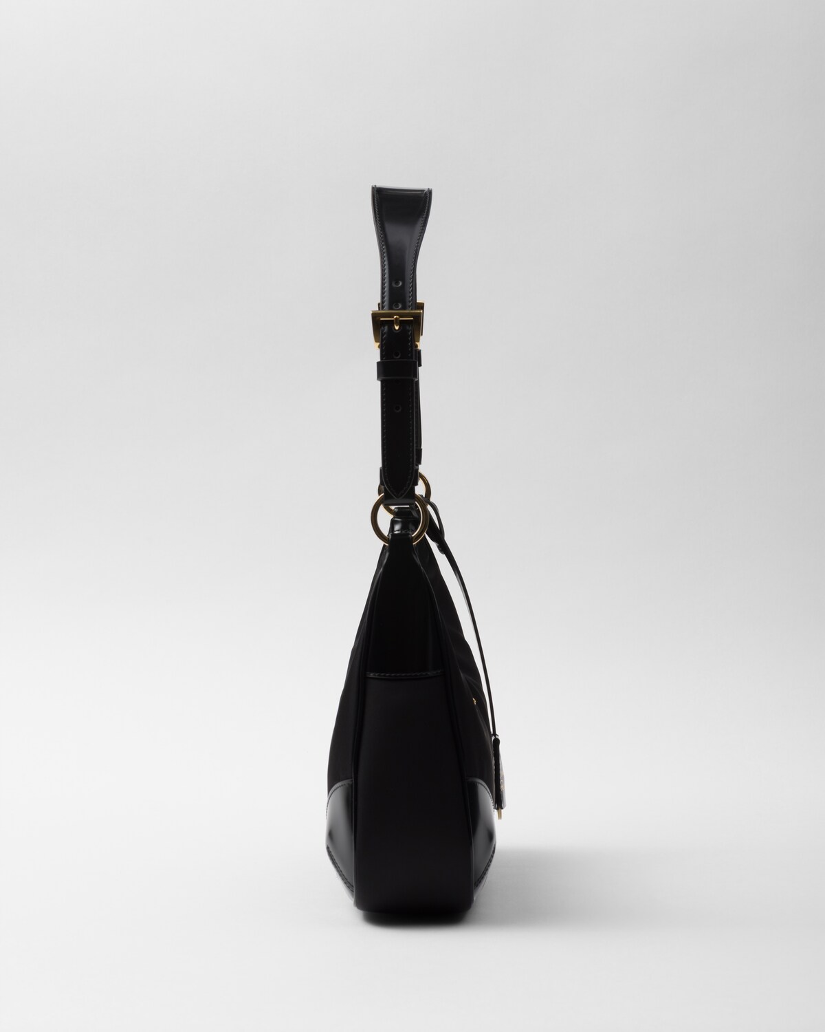 Black Prada Re-edition 2002 Re-nylon And Brushed Leather Shoulder Bag ...