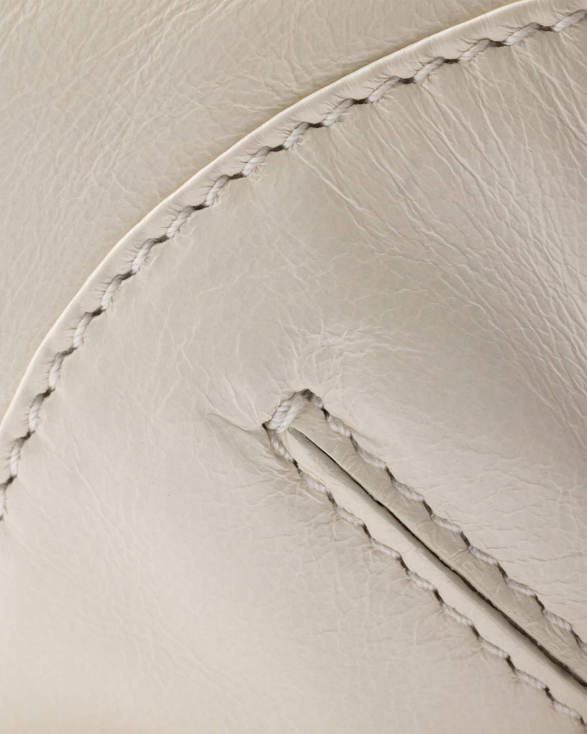 White Prada Re-edition 2002 Medium Leather Shoulder Bag | PRADA