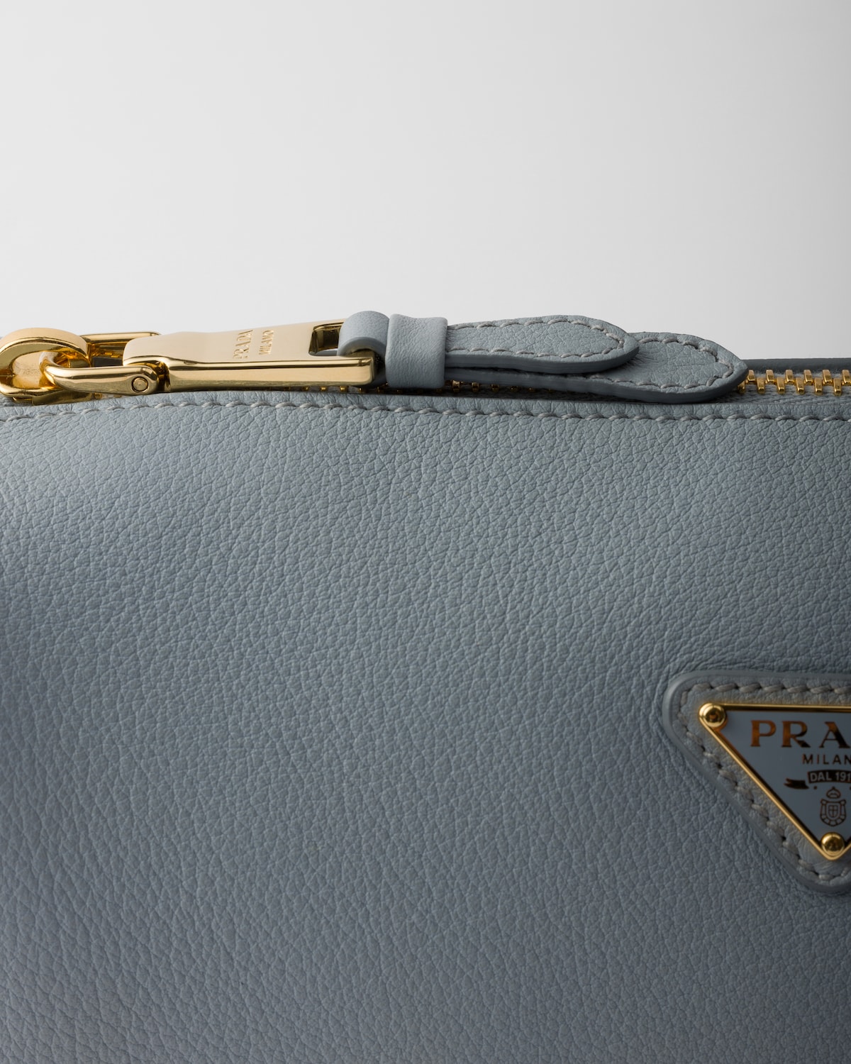 Opaline Leather Pouch | PRADA