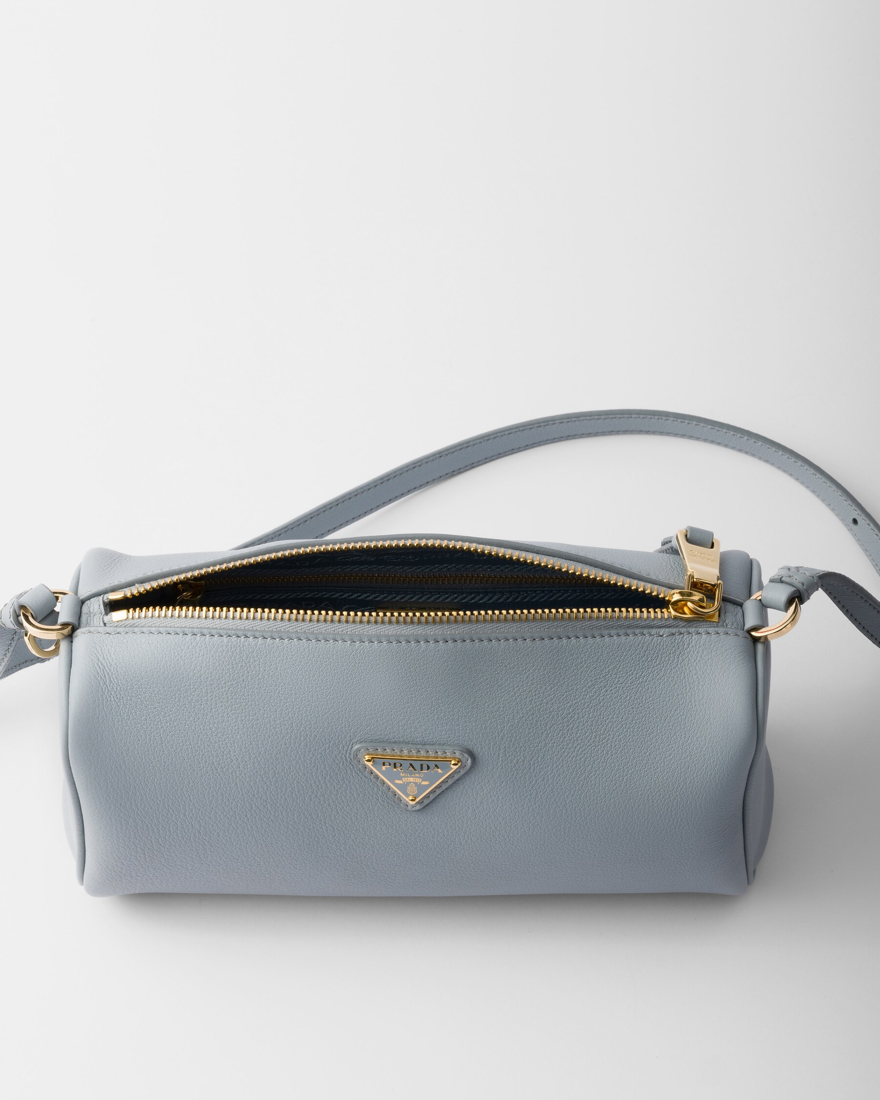 Opaline Leather Pouch | PRADA