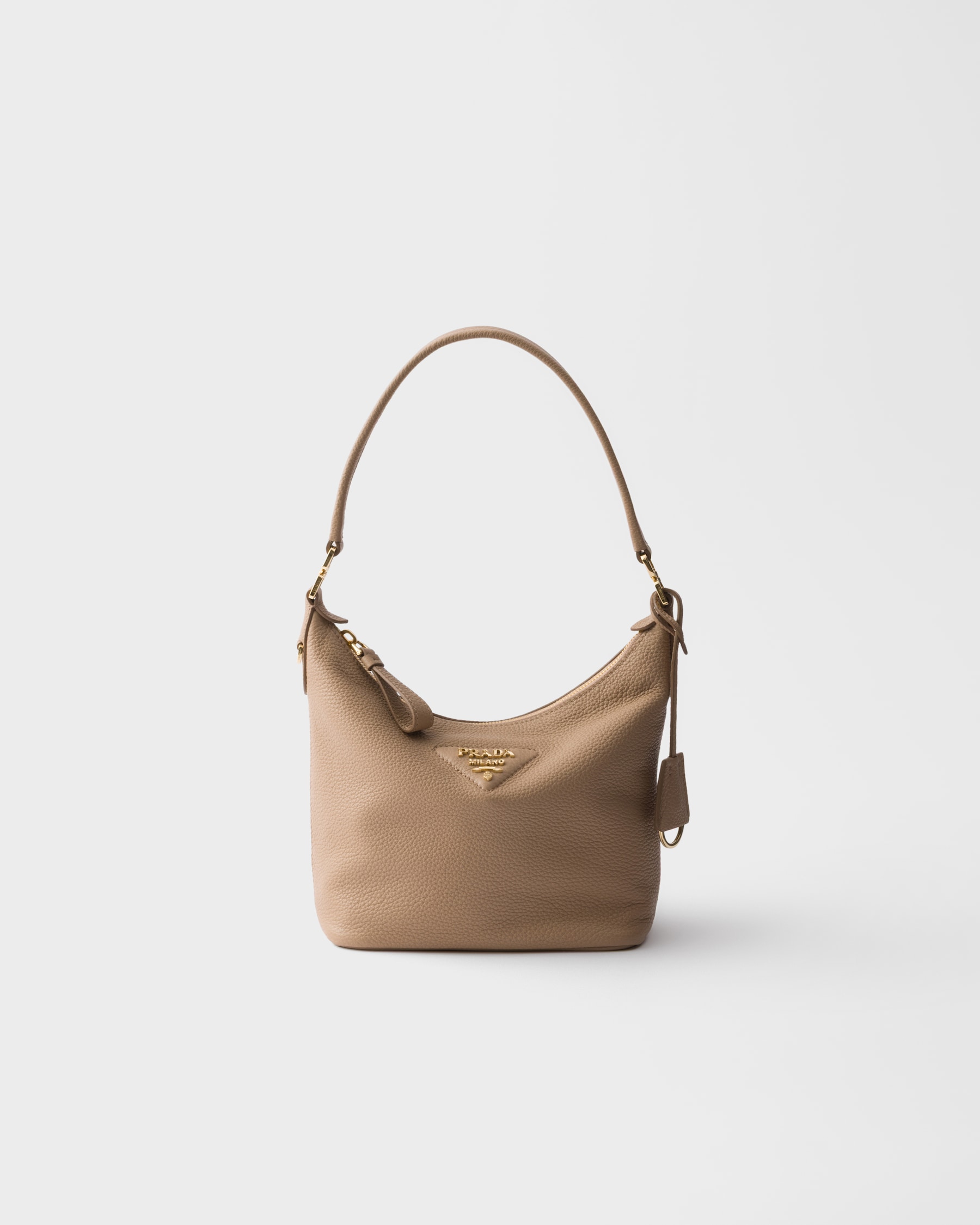 Cameo Beige Leather Mini-bag | PRADA