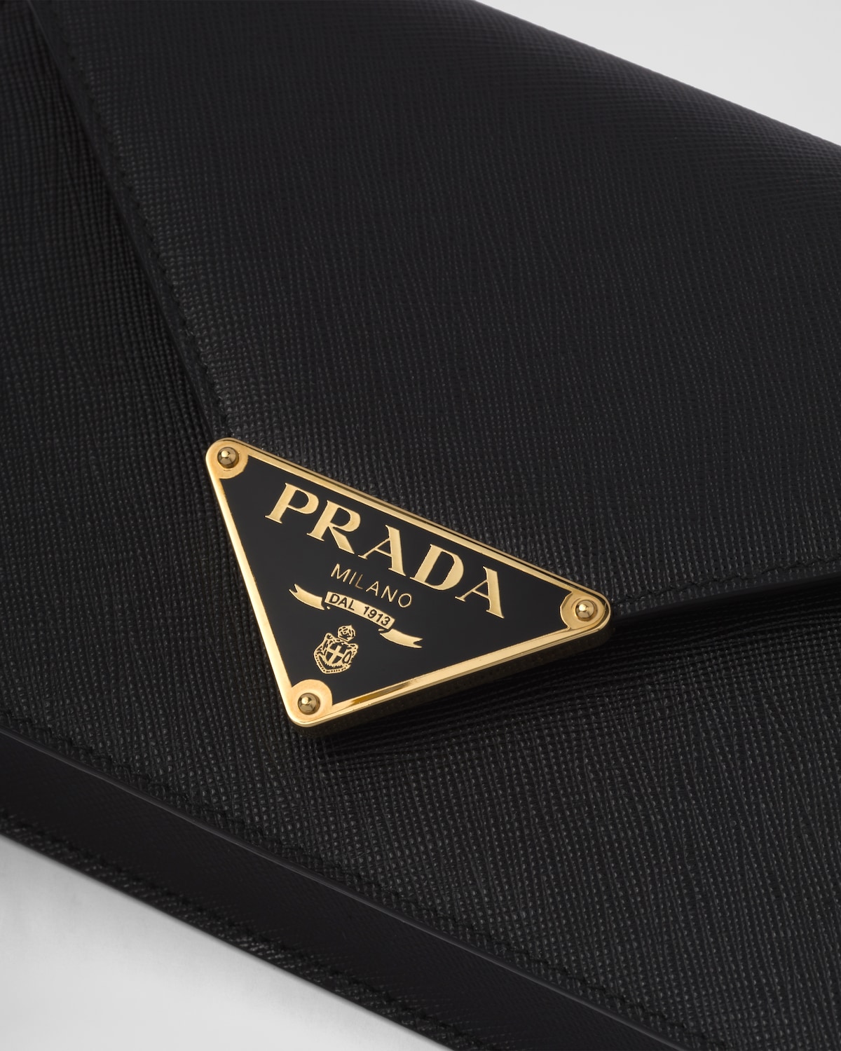 黑色 Saffiano 皮革单肩包 | PRADA - 中国