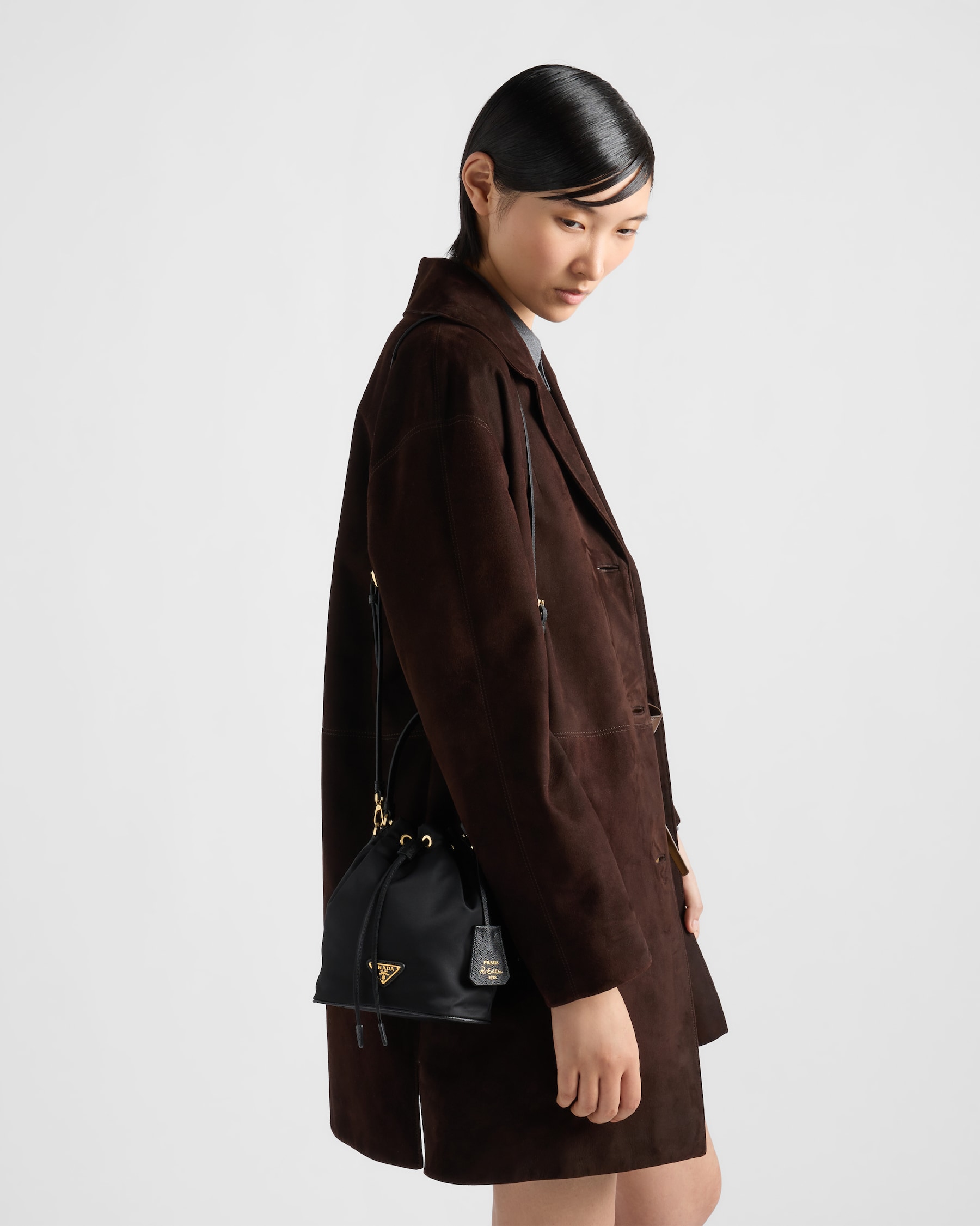 Black Prada Re-edition 1978 Re-nylon Mini-bag | PRADA