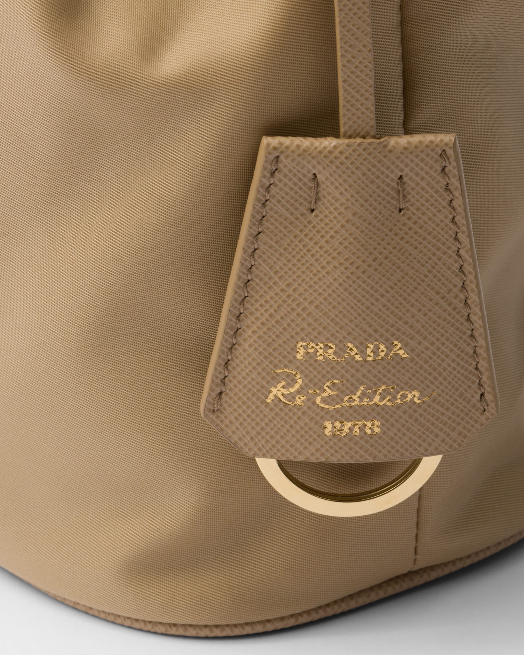 Camel Brown Prada Re-edition 1978 Mini Re-nylon Bag | PRADA - United States