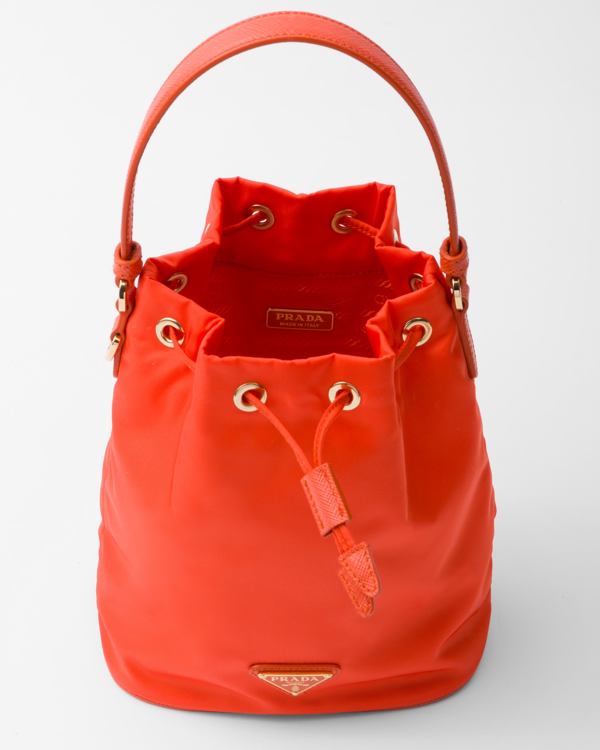 Orange Prada Re-edition 1978 Mini Re-nylon Bag | PRADA