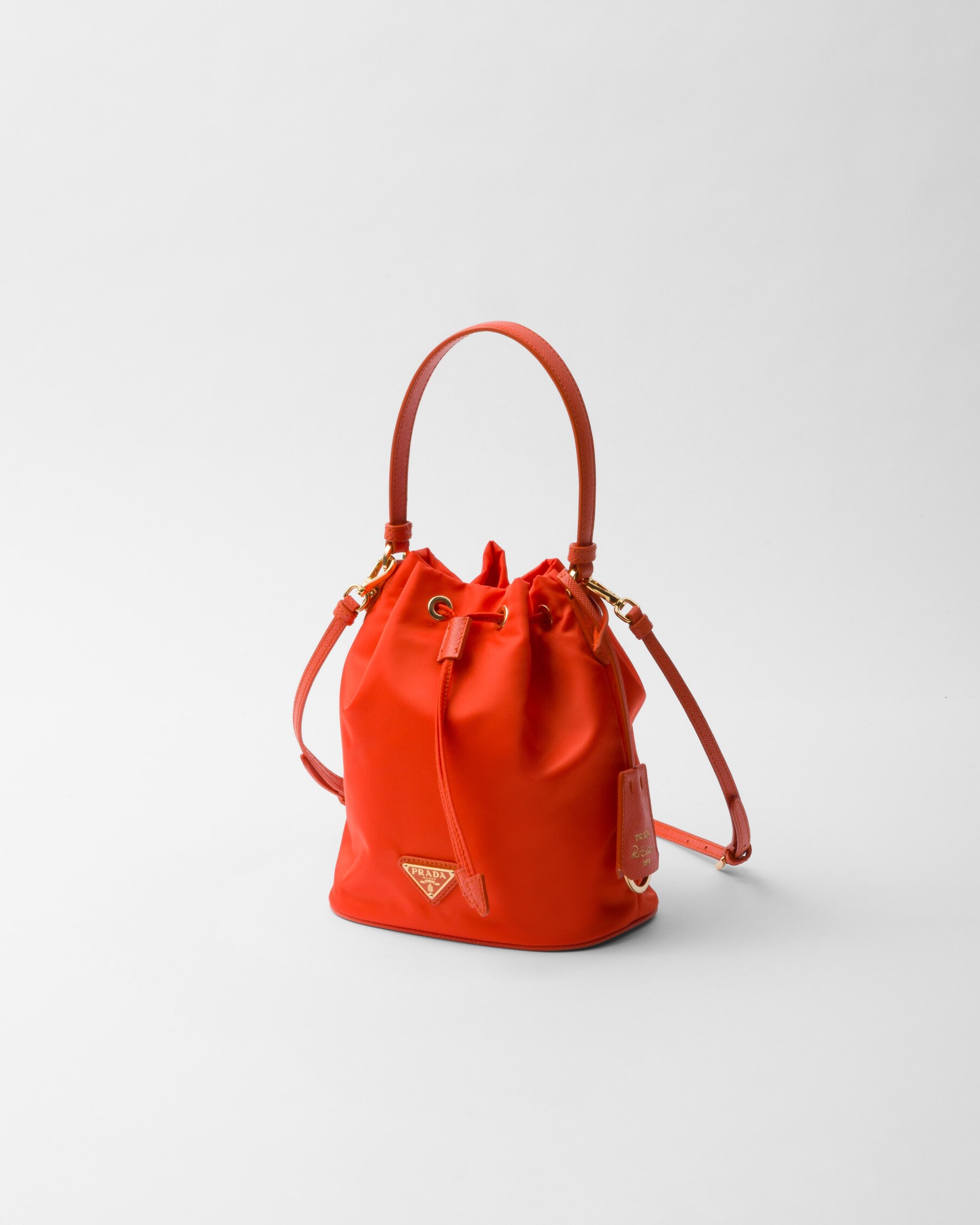 Orange Prada Re-edition 1978 Mini Re-nylon Bag | PRADA