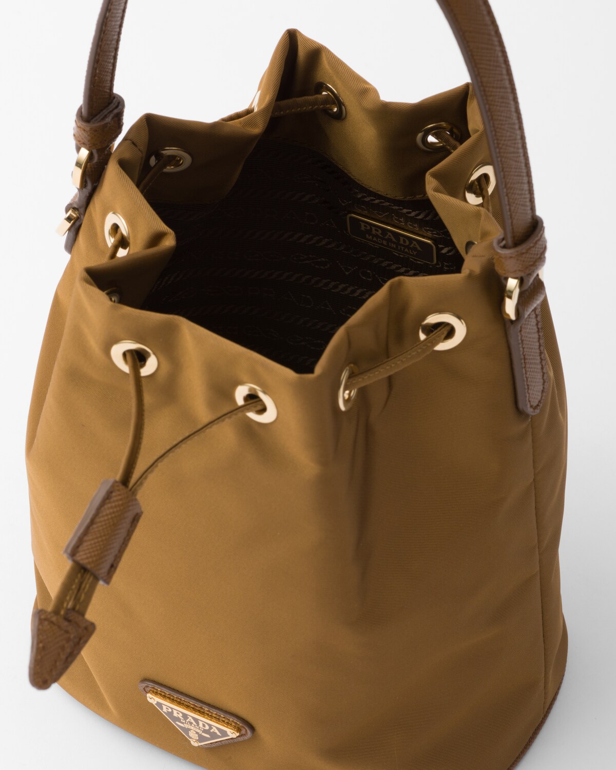 Cork Beige Prada Re-edition 1978 Re-nylon Mini-bag | PRADA