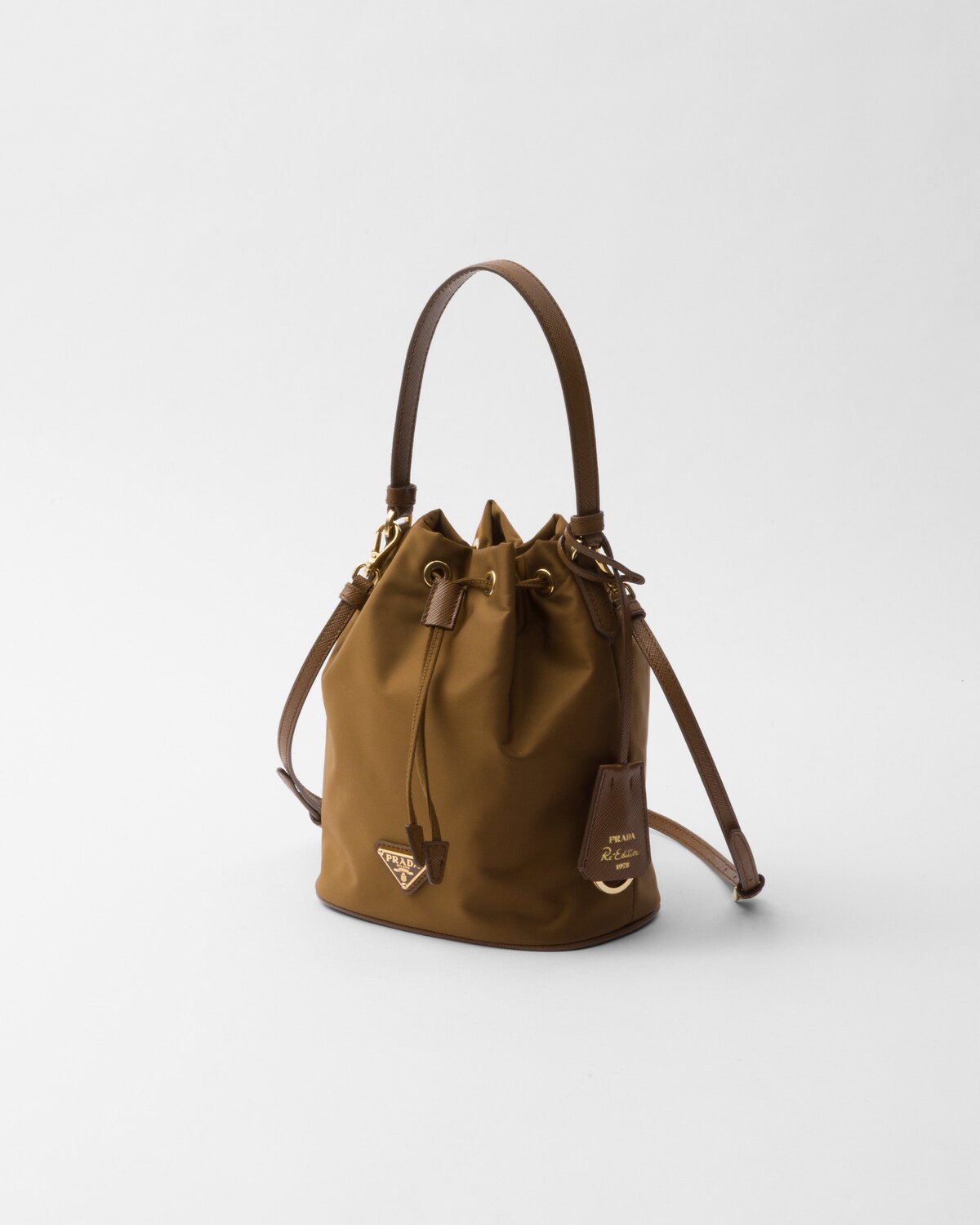 Cork Beige Prada Re-edition 1978 Re-nylon Mini-bag | PRADA