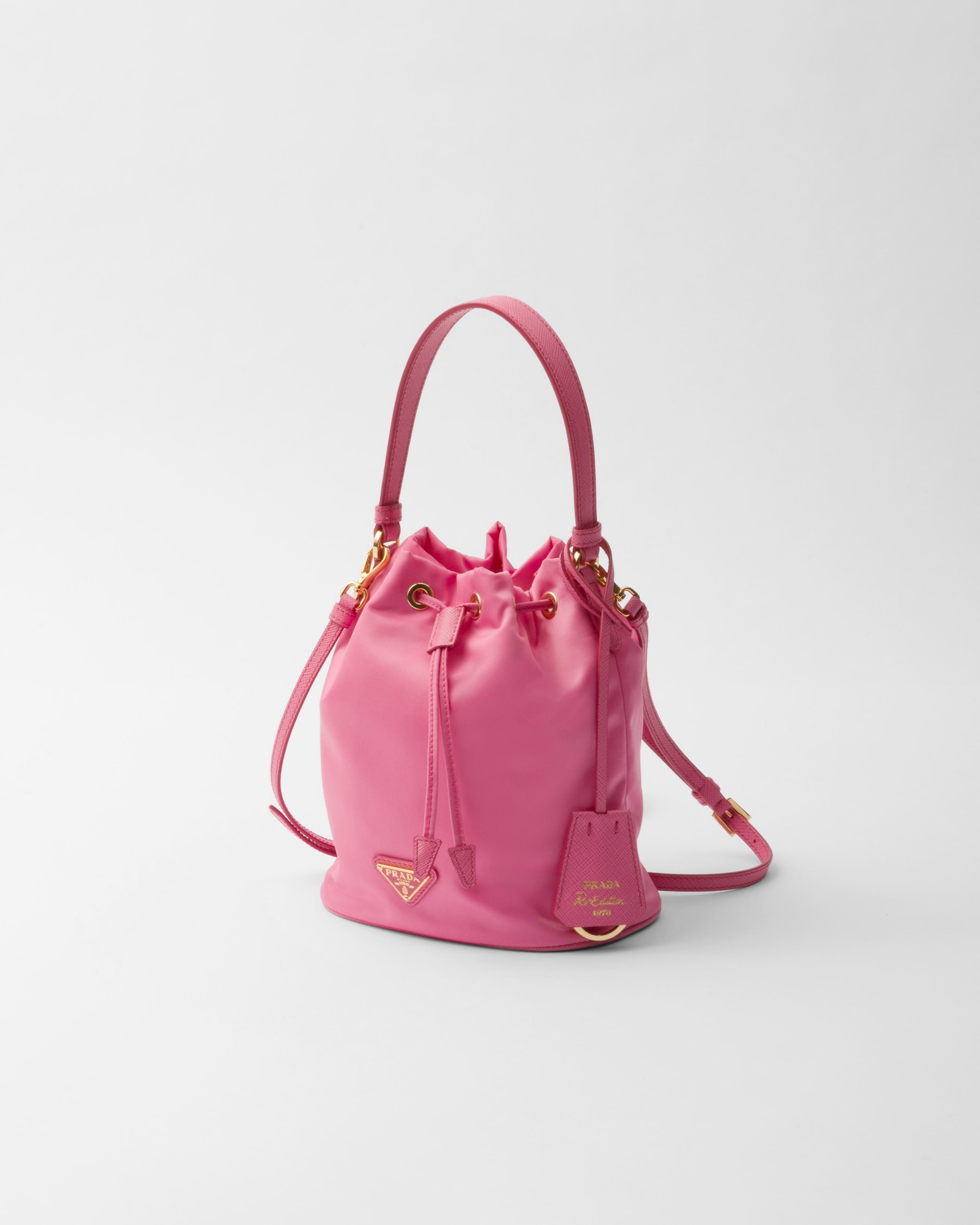 Begonia Pink Prada Re-edition 1978 Re-nylon Mini-bag | PRADA