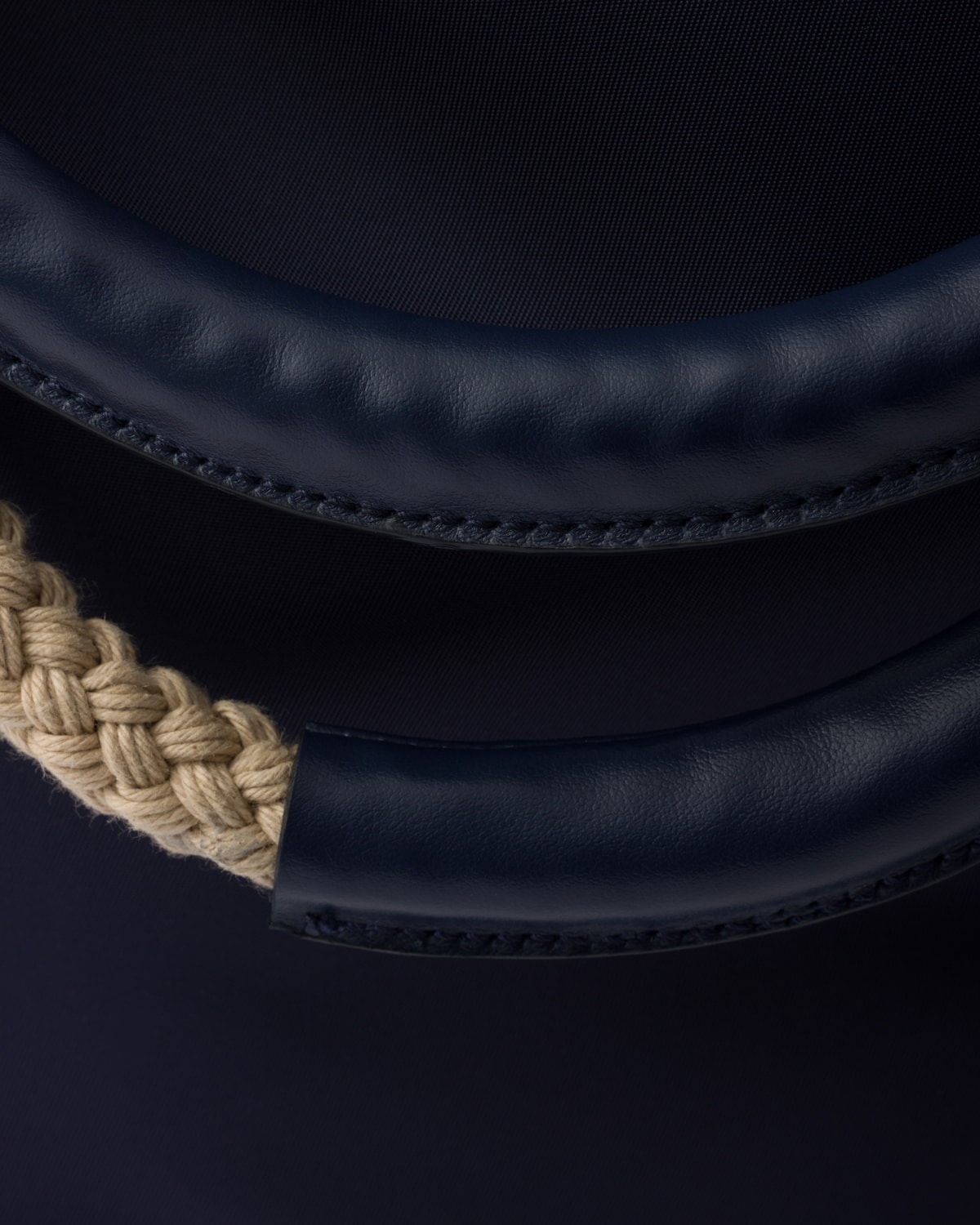 Baltic Blue Prada Mariner Re-nylon Small Bucket Bag | PRADA