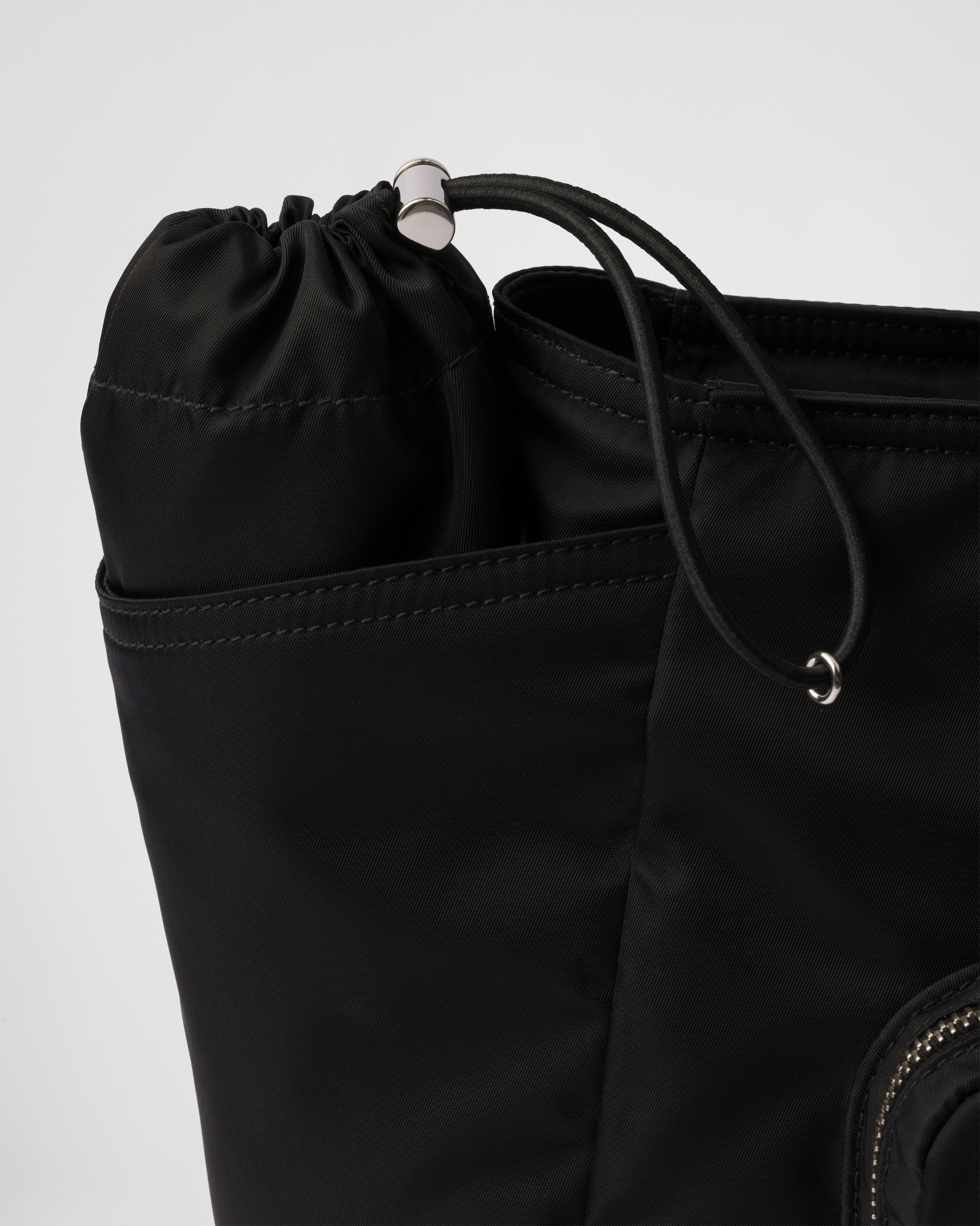 Black Prada Re-nylon Baby Bag | PRADA
