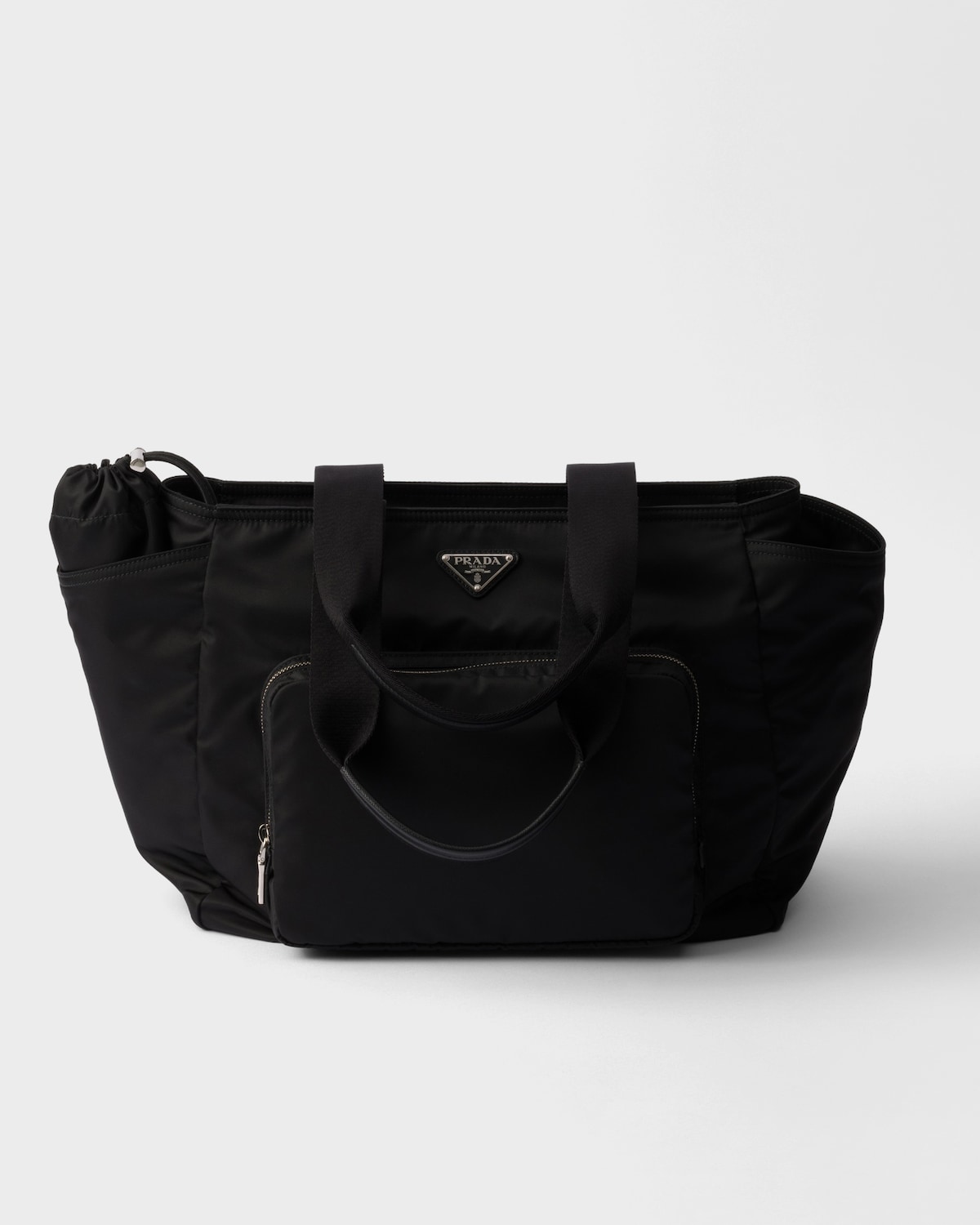 Black Prada Re-nylon Baby Bag | PRADA