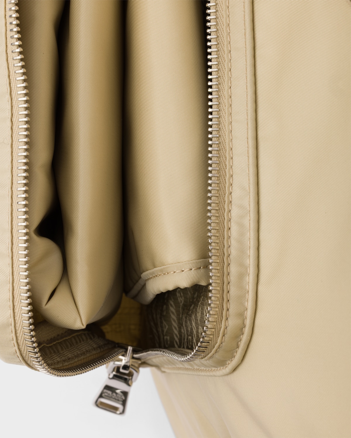 Desert Beige Prada Re-nylon Baby Bag | PRADA - United States