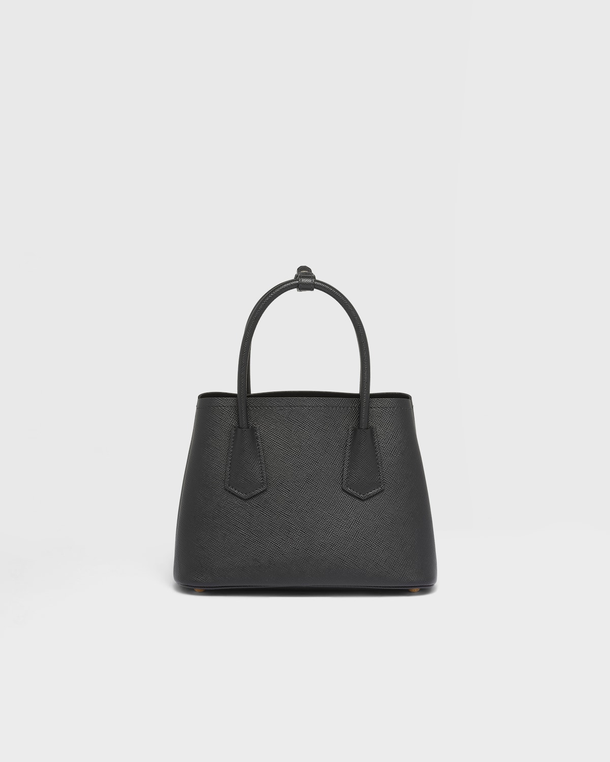 Black Prada Double Saffiano Leather Mini Bag | PRADA