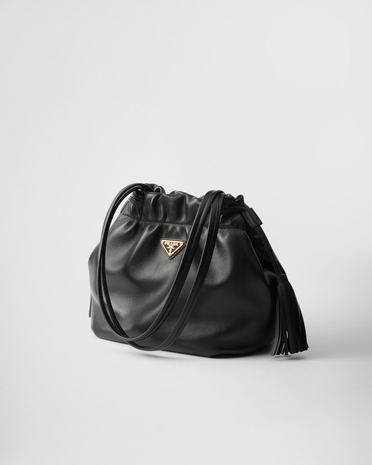 Black Nappa Leather Shoulder Bag | PRADA