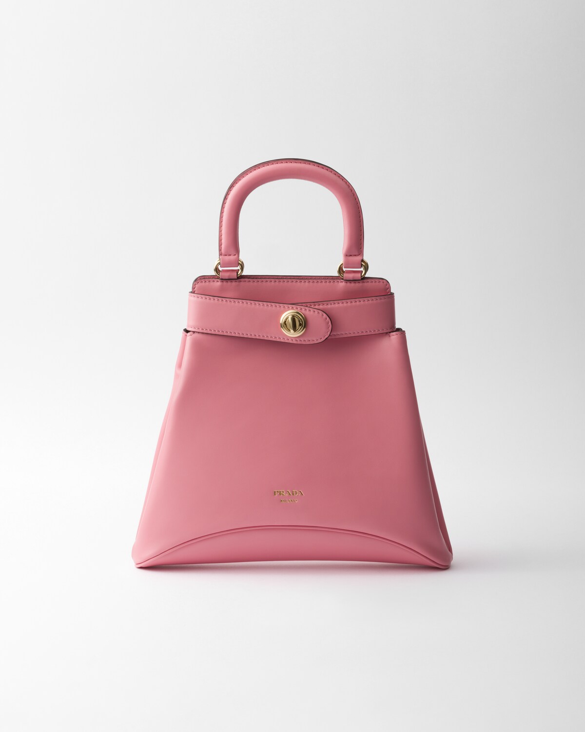 Petal Pink Medium Prada Etude Leather Bag | PRADA