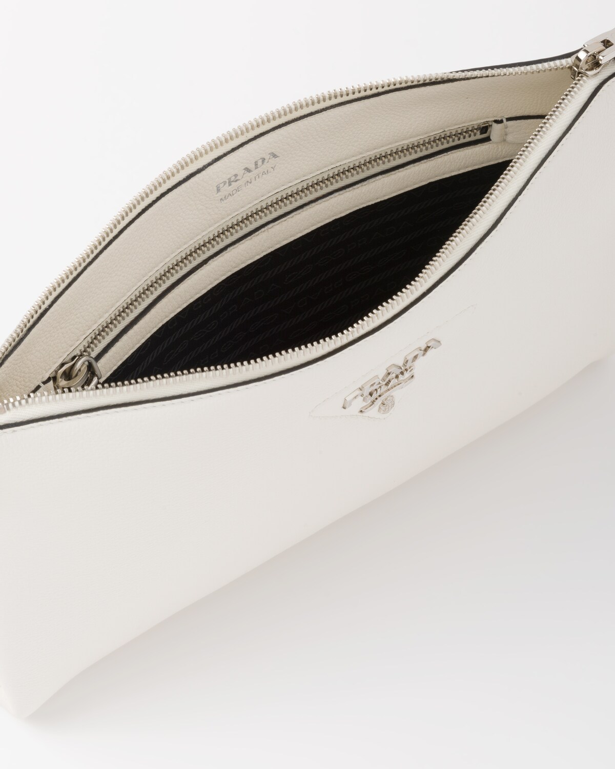 White Leather Shoulder Bag | PRADA