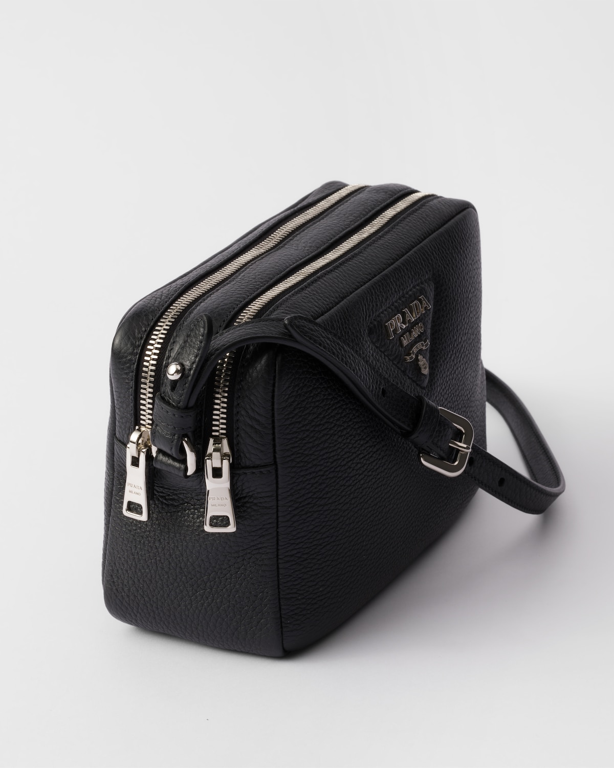 Black Medium Leather Bag | PRADA