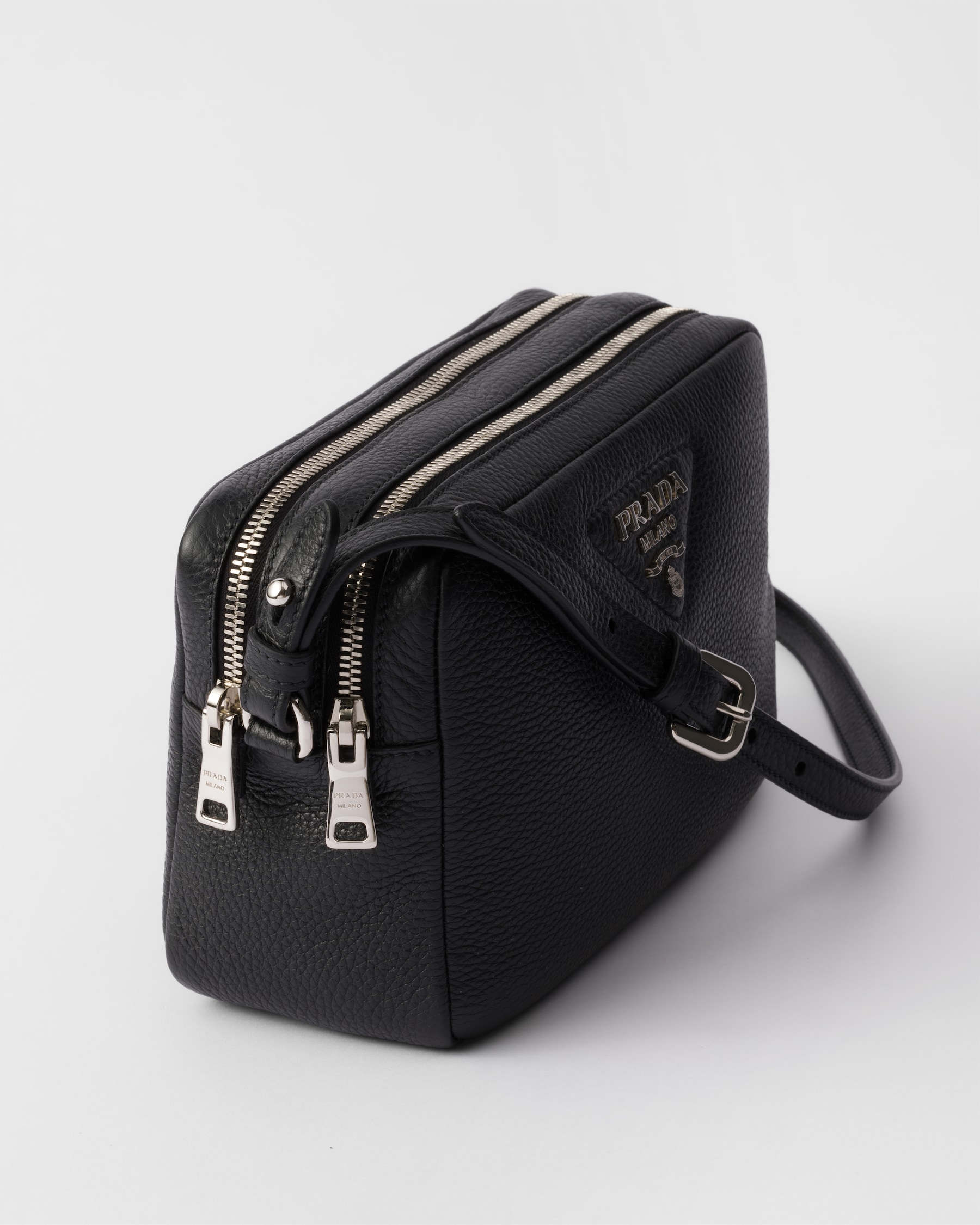 Black Medium Leather Bag | PRADA