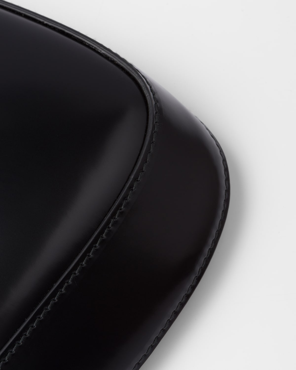 Black Prada Cleo Brushed Leather Mini Bag | PRADA