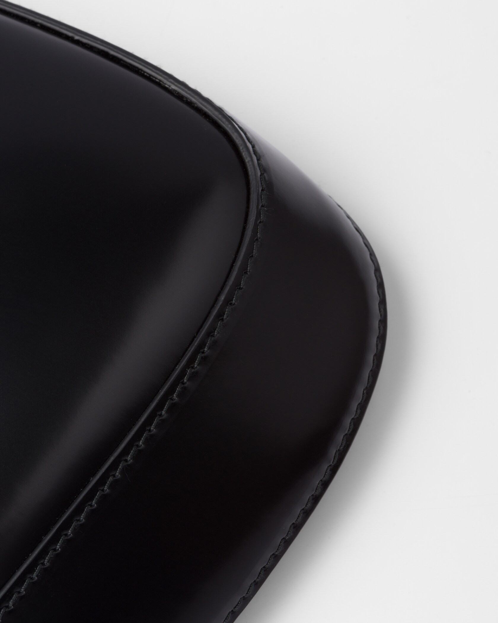 Black Prada Cleo Brushed Leather Mini Bag | PRADA