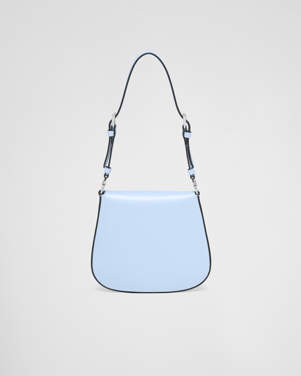 Celeste Prada Cleo Brushed Leather Mini Bag | PRADA
